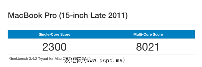 衡量Mac性能的5种最佳Mac Benchmark应用 - 双电网(PCPC.ME)
