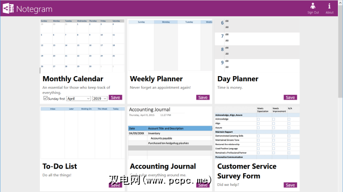 下载Microsoft OneNote模板的6个最佳网站 - 双电网(PCPC.ME)