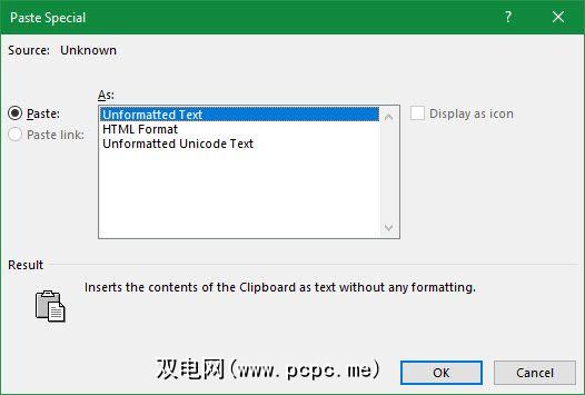 复制和粘贴文本时剥离格式的5种方法 - 双电网(PCPC.ME)