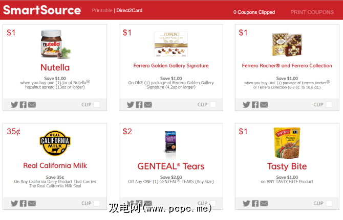 在线优惠券和促销代码的前14个网站 - 双电网(PCPC.ME)